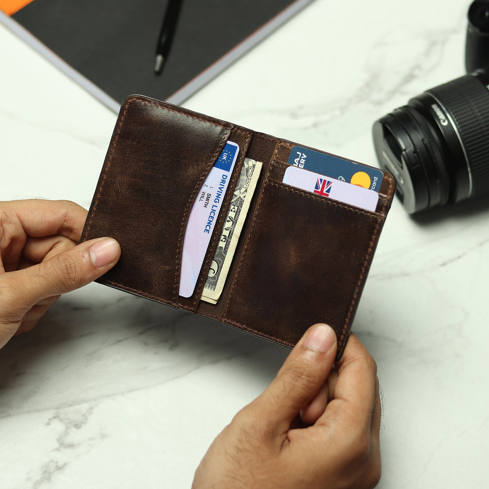 Front Pocket Leather Wallet – FOXHACKLE